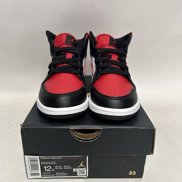 Jordan | Shoes | Nike Air Jordan Mid Retro Ps Fire Red 224 | Poshmark